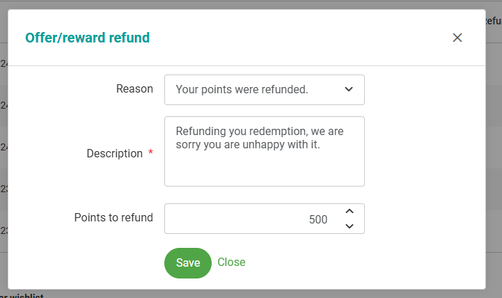 Refund rewards – Horizon Help Centre