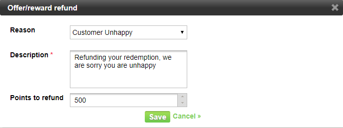 Refund rewards – Horizon Help Centre